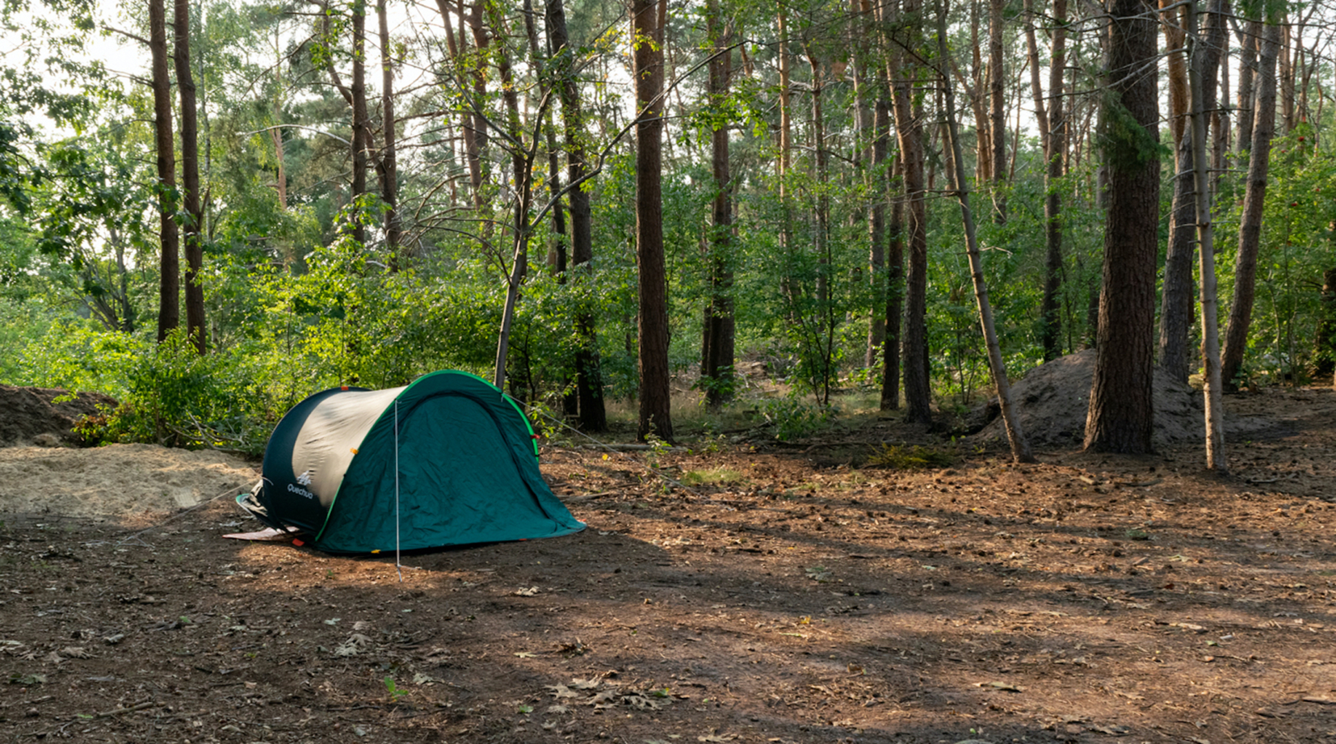 Unique mini campings in the woods